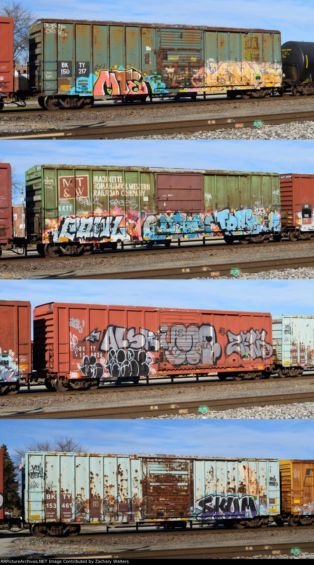BKTY Boxcars